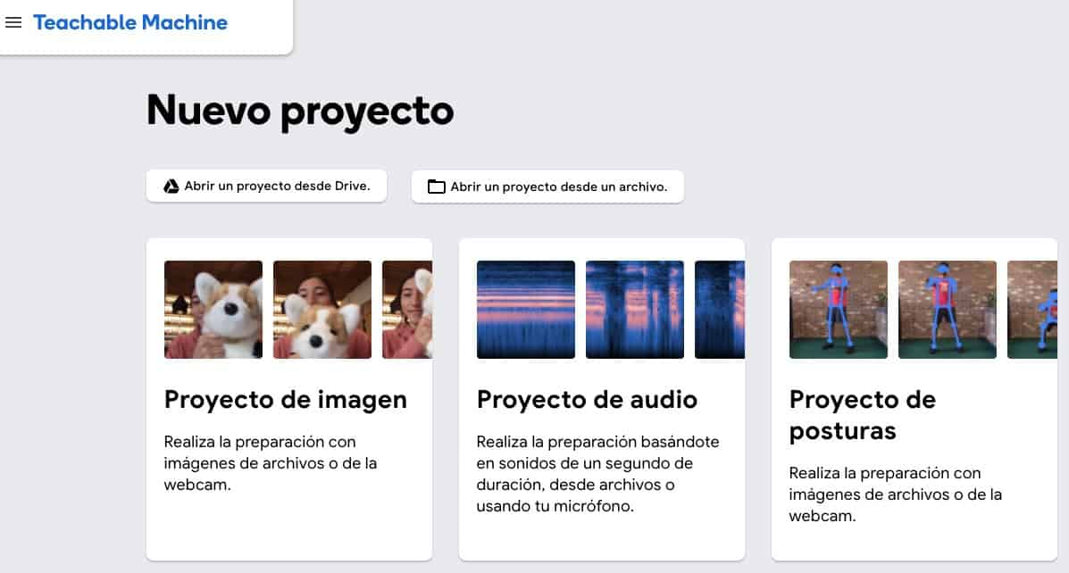 Crea dos proyectos de Machine Learning con Google Teachable Machine ...